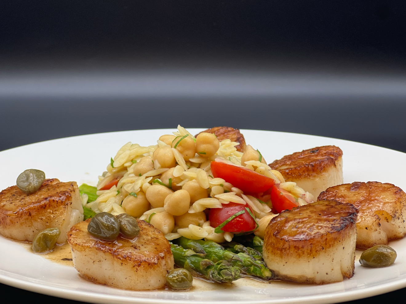 Pan Seared Scallops with Lemon Caper Sauce - Chef Supreme