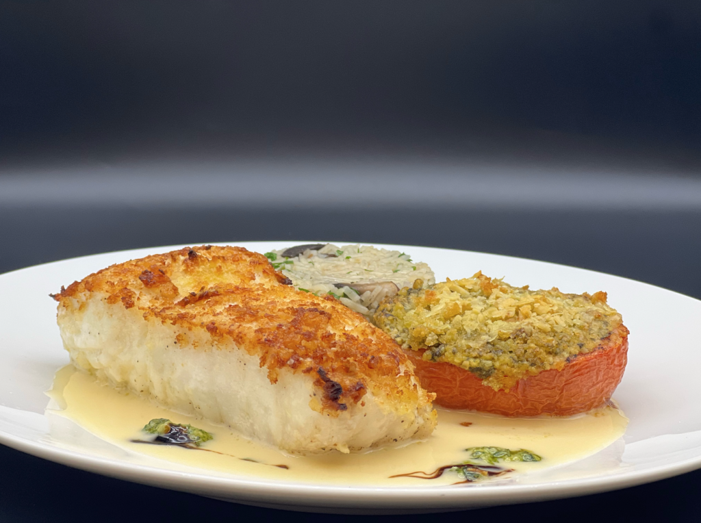 Parmesan Crusted Halibut - Chef Supreme